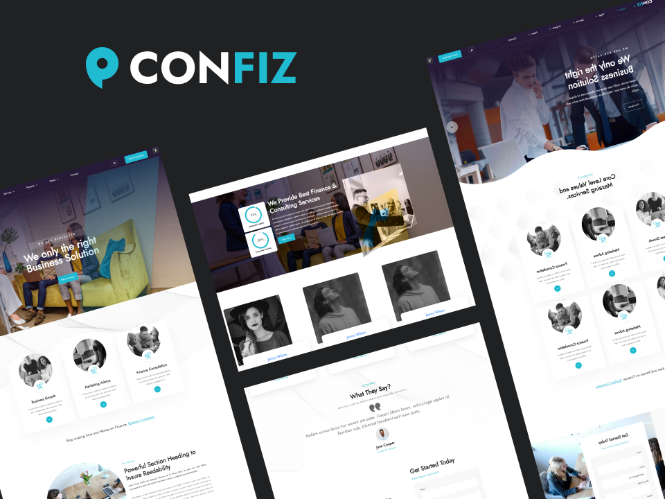 Confiz | Business Theme by Valorwide Ltd
